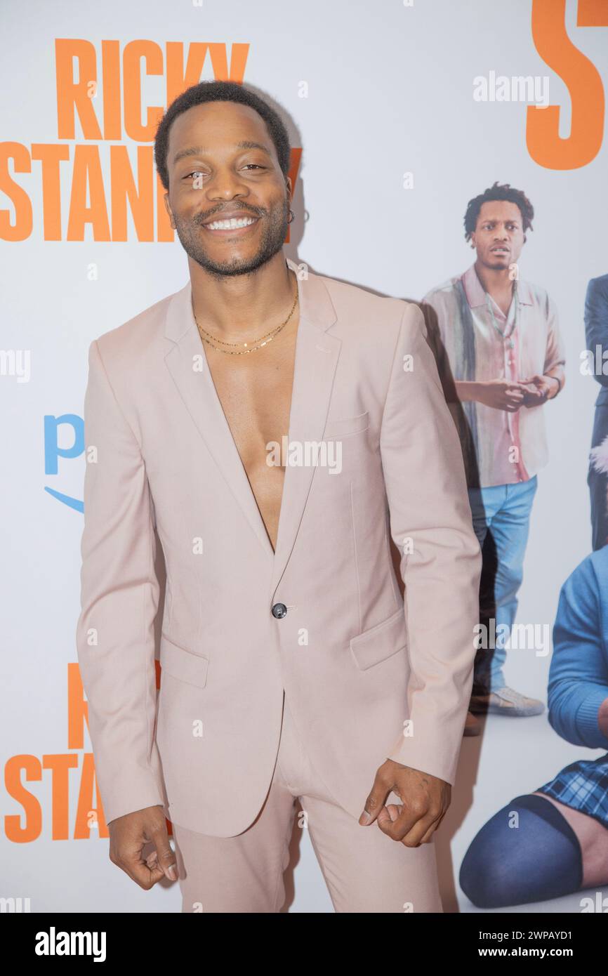 Jermaine Fowler attends premiere of 'Ricky Stanicky' at Regal E-Walk in ...