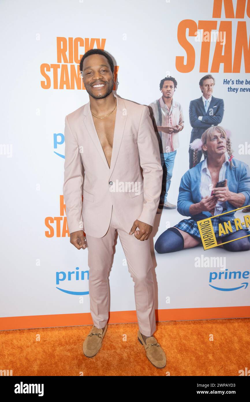 Jermaine Fowler attends premiere of 'Ricky Stanicky' at Regal E-Walk in ...