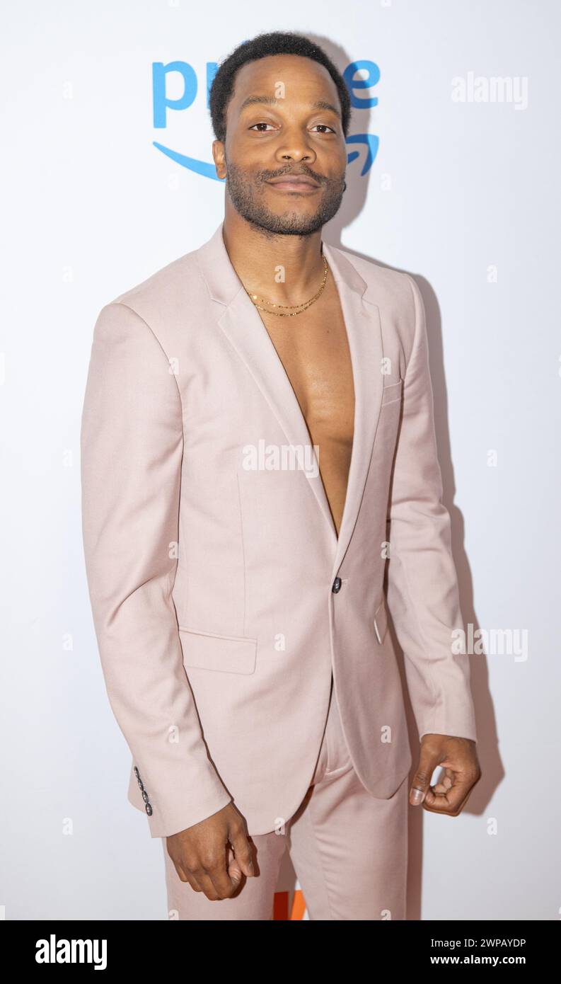 Jermaine Fowler attends premiere of 'Ricky Stanicky' at Regal E-Walk in ...