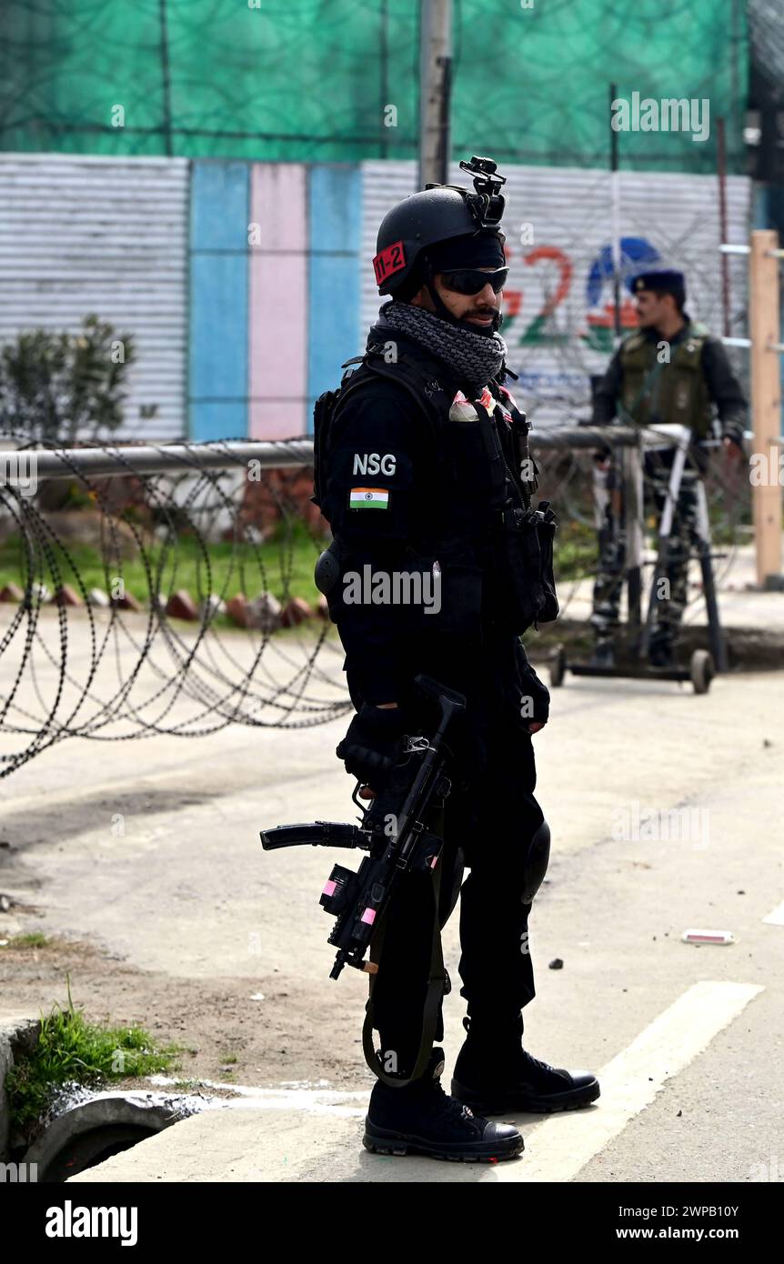 Srinagar, India. 06th Mar, 2024. SRINAGAR, INDIA - MARCH 6: National ...