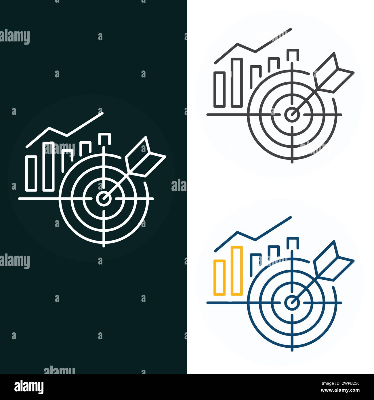 Kpi vector vectors hi-res stock photography and images - Alamy