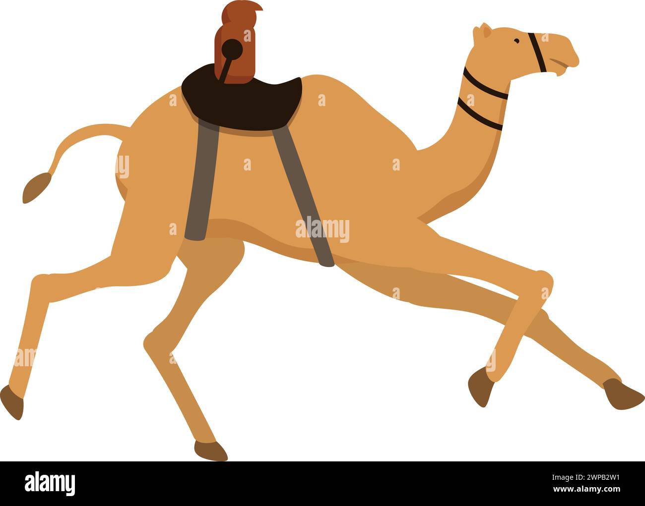Festival activity race camel icon cartoon vector. India track. East ...