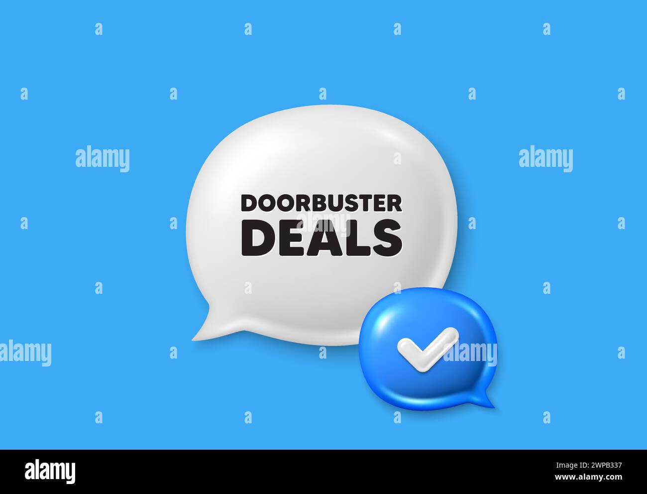 We check our deals Stock Vector Images - Alamy