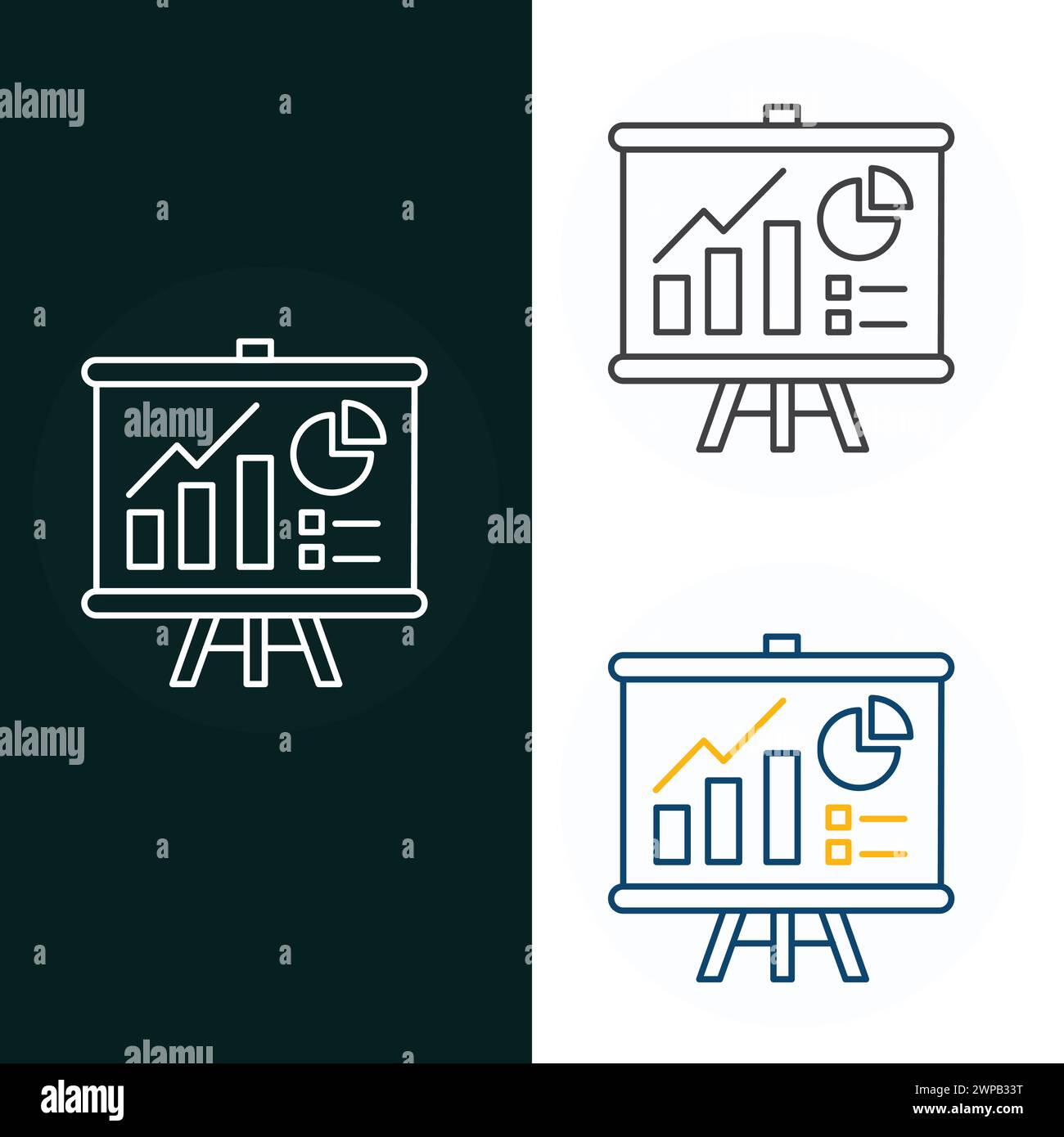 Business Chart Vector Illustration Icon Design Stock Vector Image & Art - Alamy