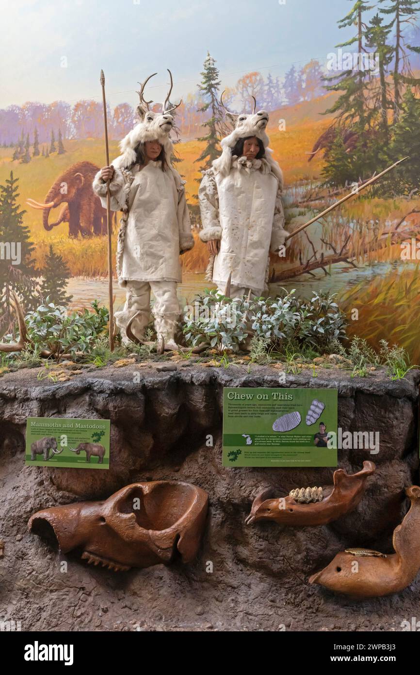 Lansing, Michigan - The Michigan History Museum Stock Photo - Alamy