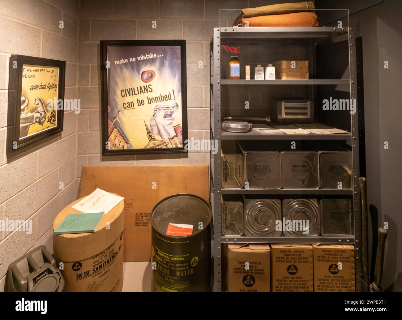 Cold war bomb shelters hi-res stock photography and images - Alamy