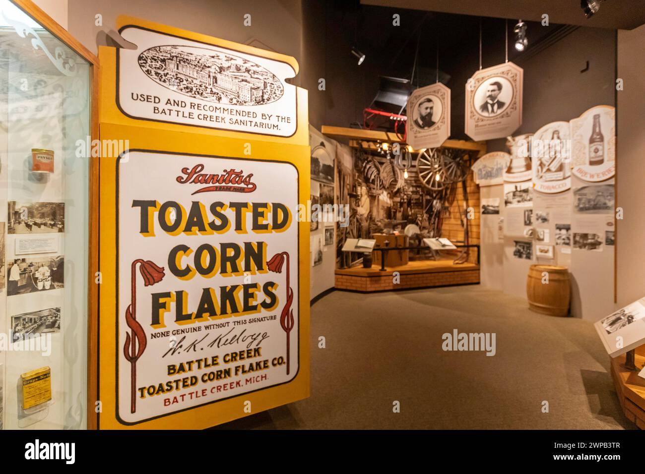 Lansing, Michigan - The Michigan History Museum Stock Photo - Alamy