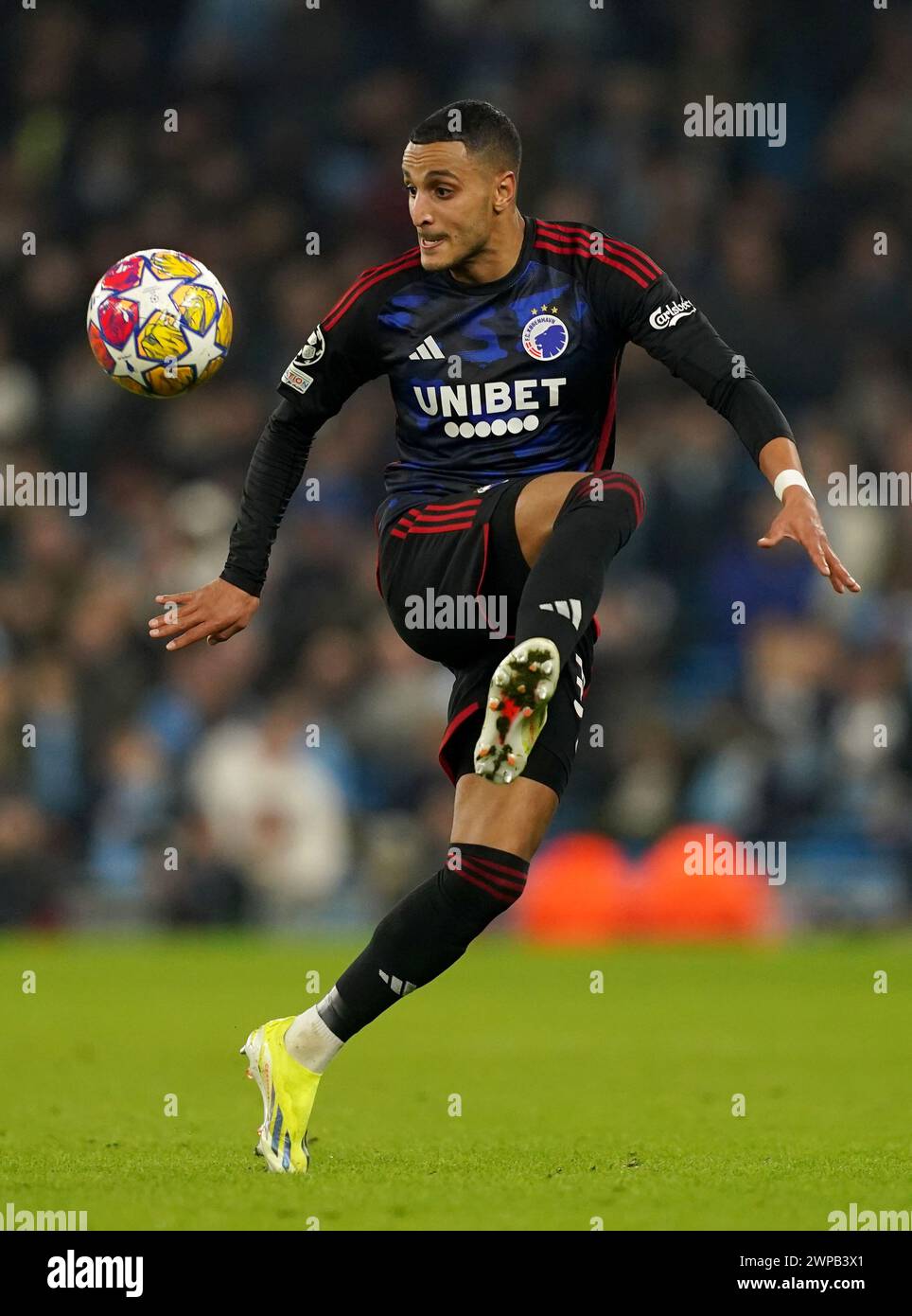 Copenhagen's Elias Achouri during the UEFA Champions League round of 16 ...
