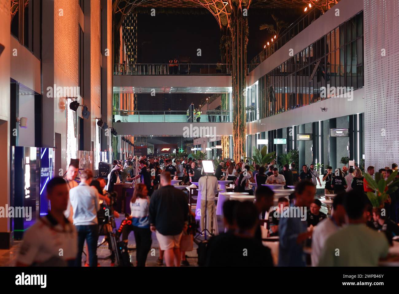 paddock, during the Formula 1 STC Saudi Arabian Grand Prix 2024, 2nd ...