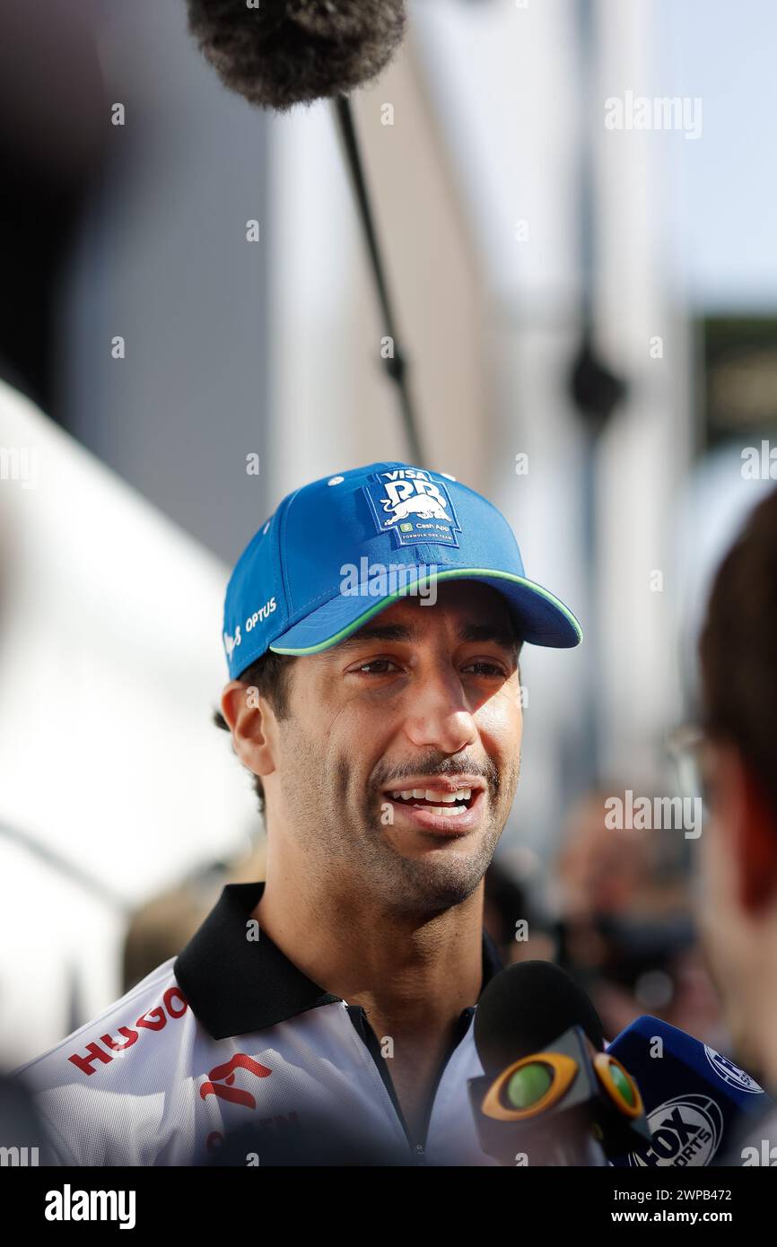 RICCIARDO Daniel (aus), Visa Cash App RB F1 Team VCARB 01, portrait ...