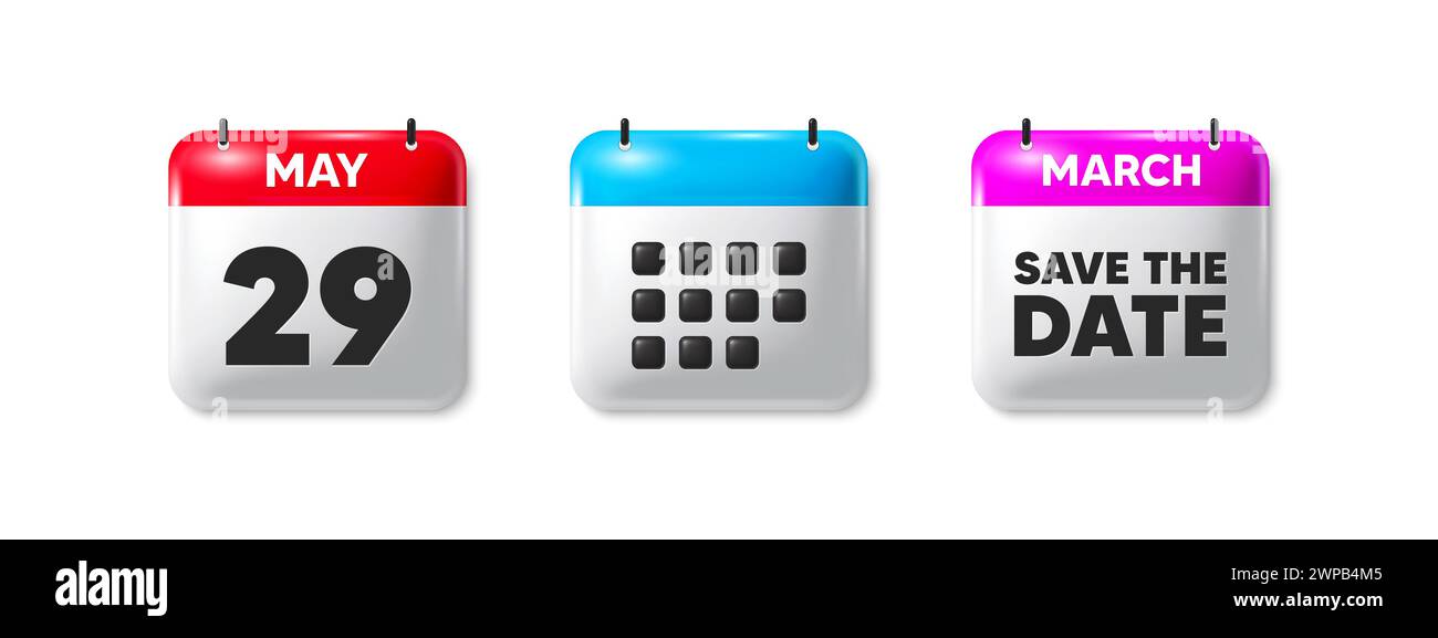 29th day of the month icon. Event schedule date. Calendar save the date ...