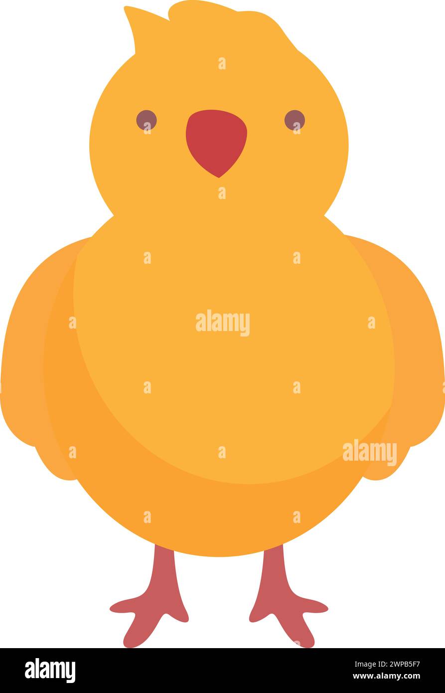 Small chick icon cartoon vector. Baby farm chicken. Young bird rural ...