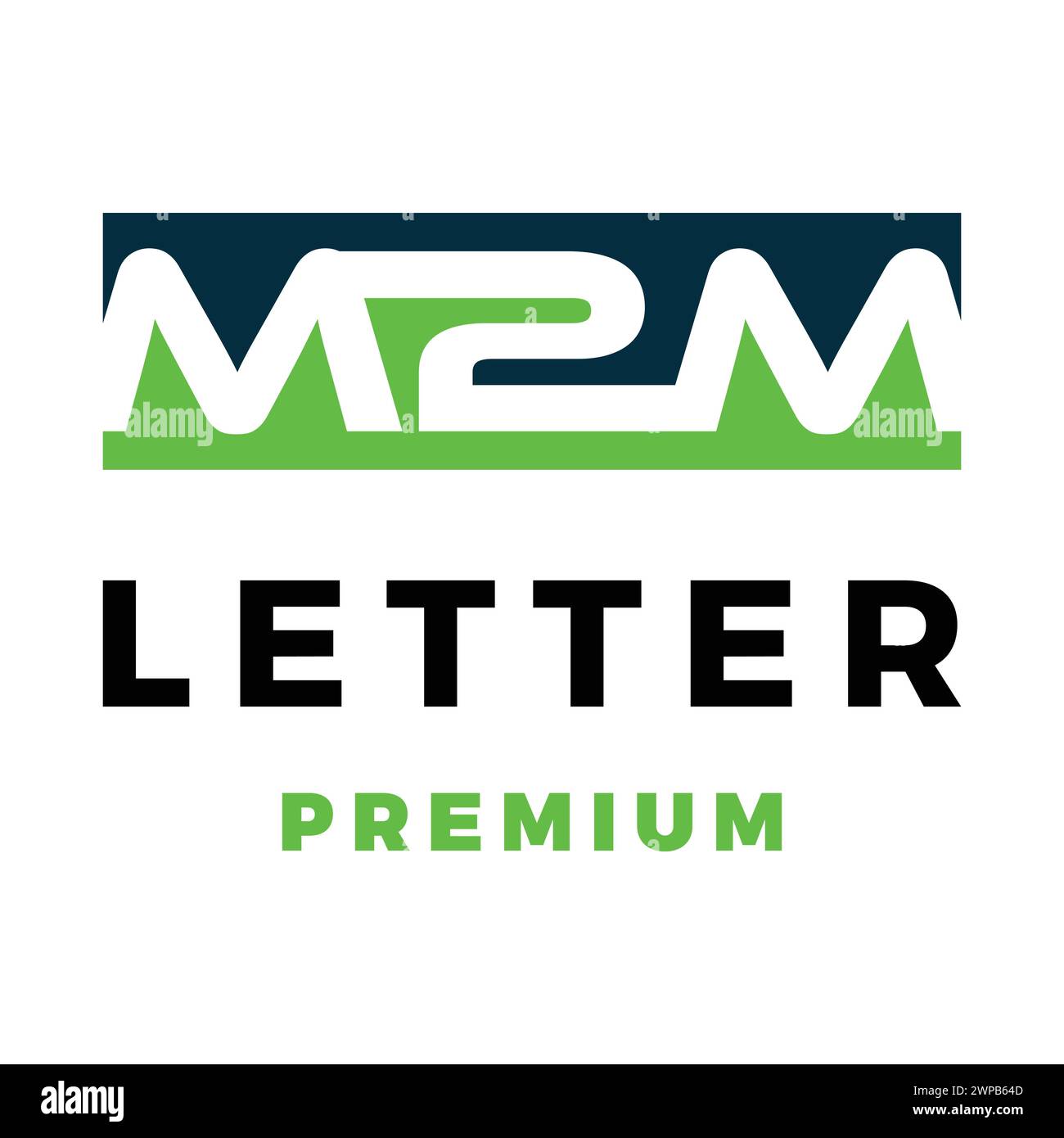Initial Letter M2M Icon Vector Logo Template Illustration Design Stock ...
