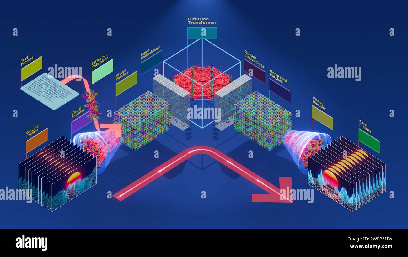 Text to image model system hi-res stock photography and images - Alamy