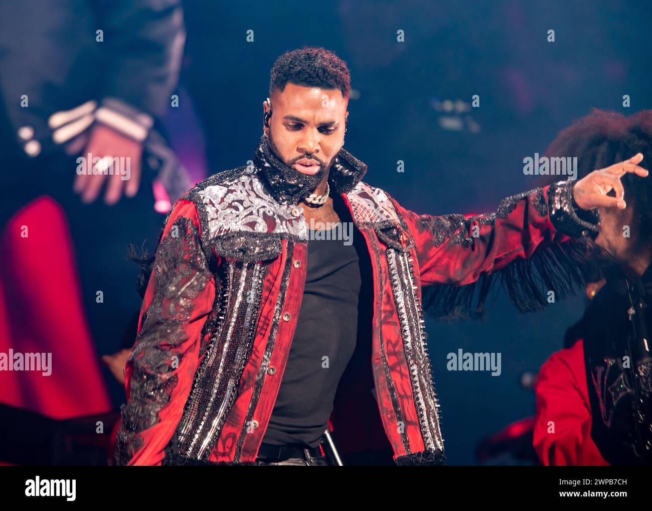 London, United Kingdom. 6th March 2024. Jason Derulo puts on a show in ...