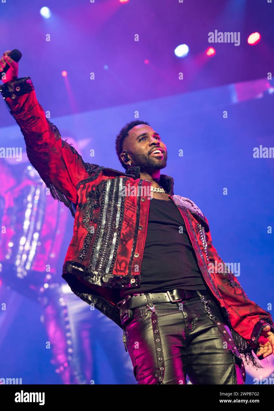 London, United Kingdom. 6th March 2024. Jason Derulo puts on a show in ...