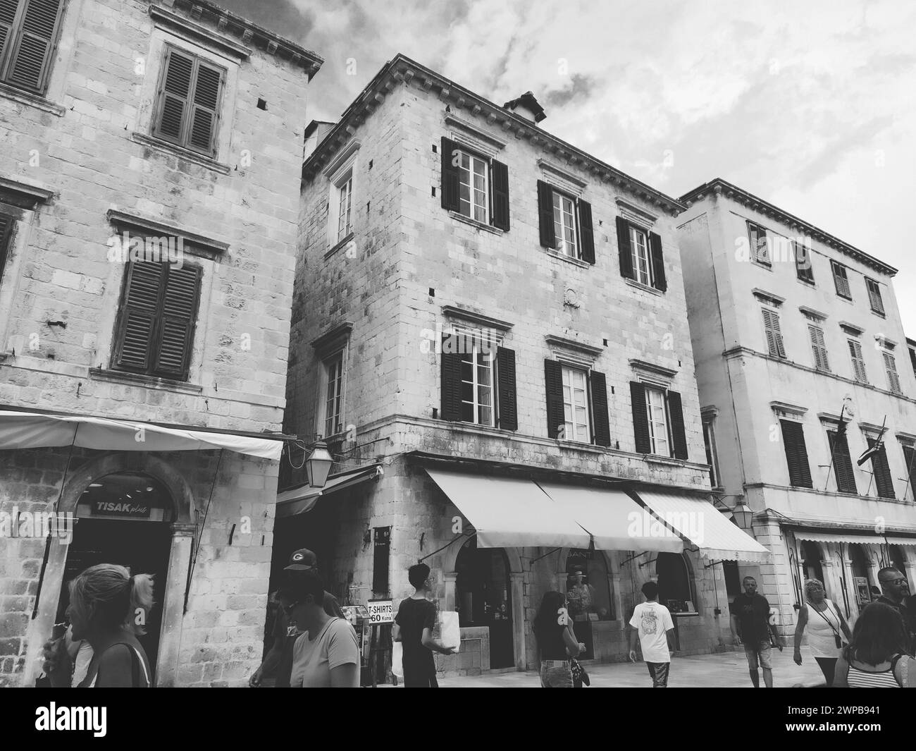 Stradun, Stradone is the main street of the historic city center of ...