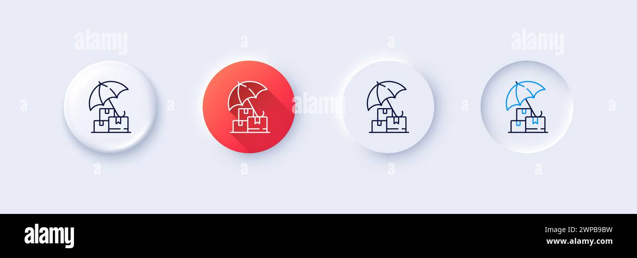 Delivery insurance symbol Stock Vector Images - Alamy