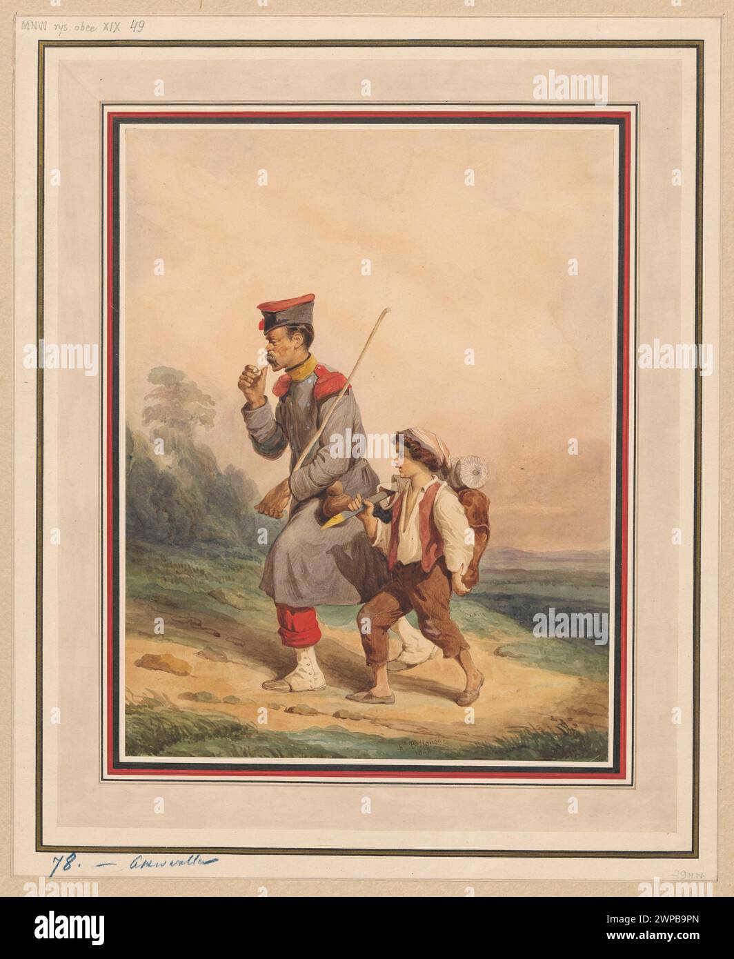 French, with a desire; Bellangé, Hippolyte (1800-1866); 1842 (1842-00 ...