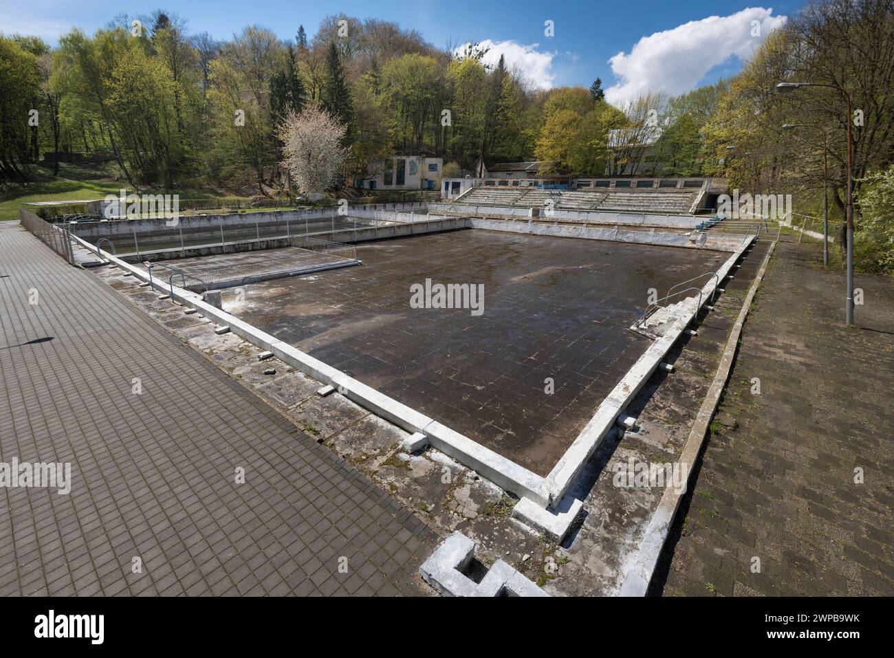 The Iron Water’ Swimming Pool, Lviv, Ukraine Stock Photo - Alamy