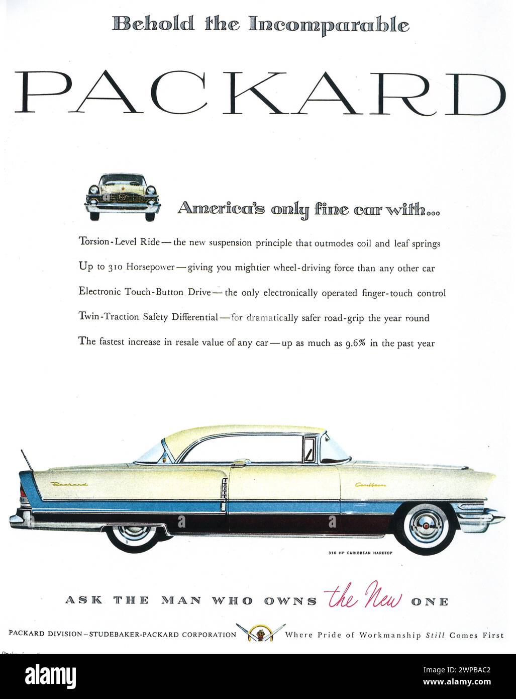 1956 packard hi-res stock photography and images - Alamy