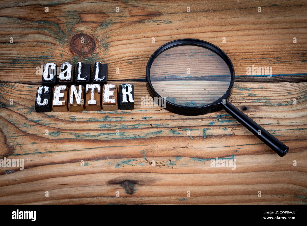 CALL CENTER. Alphabet letters on wood texture background Stock Photo ...