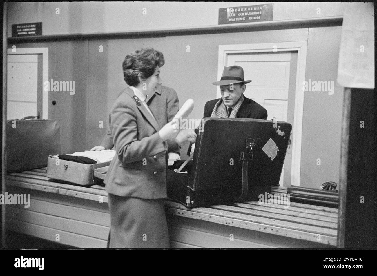 Passport inspection hi-res stock photography and images - Alamy