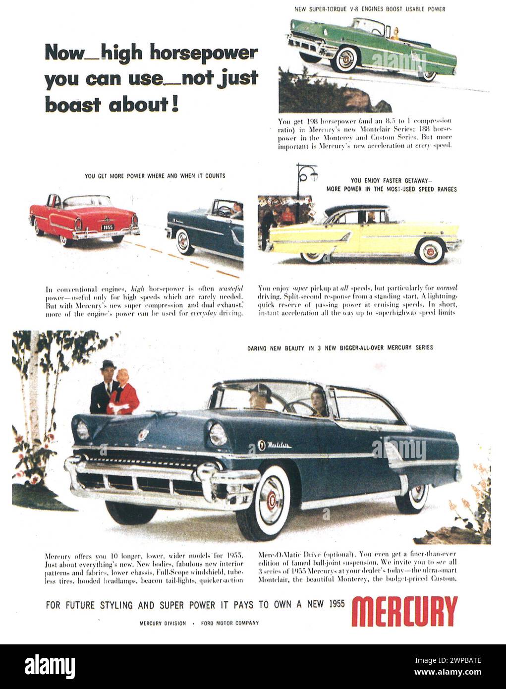 Ford mercury 55 hi-res stock photography and images - Alamy