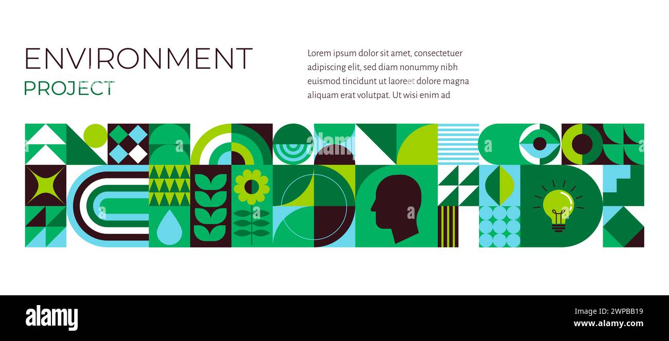 Nature conservation project Stock Vector Images - Alamy