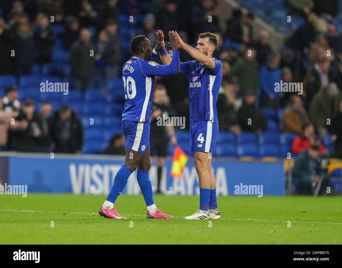 Cardiff City Stadium, Cardiff, UK. 6th Mar, 2024. EFL Championship ...
