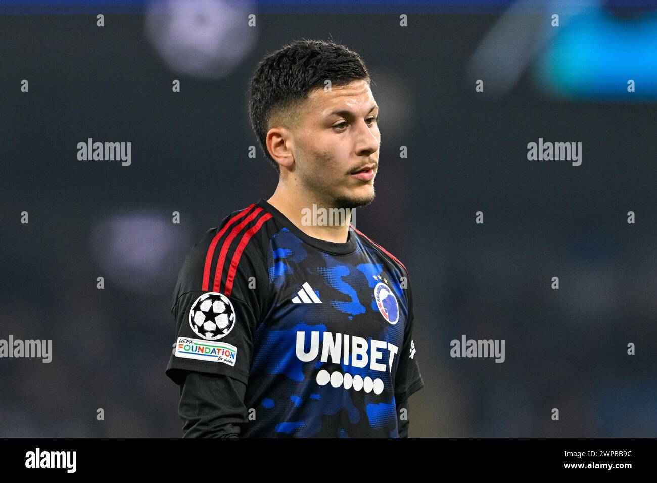 Roony Bardghji of FC Copenhagen during the UEFA Champions League match ...