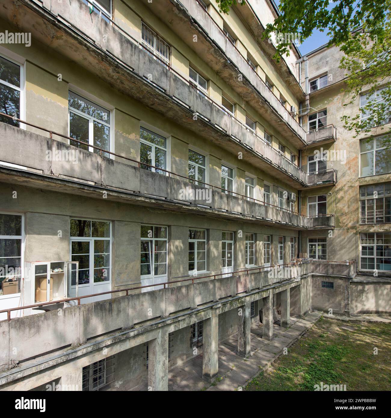 Tuberculosis sanatorium, a Social insurance hospital, Lviv, Ukraine ...