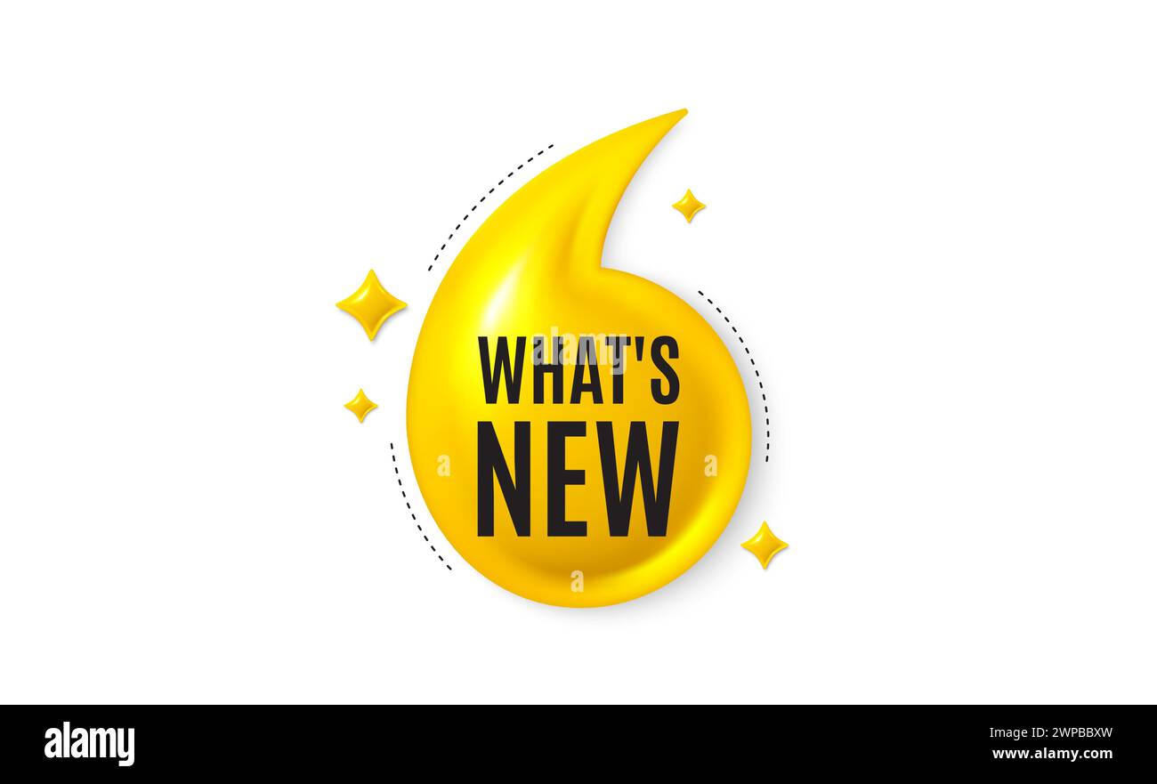 Whats new symbol. Special offer sign. Offer 3d quotation banner. Vector ...