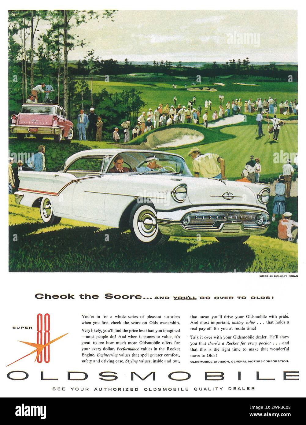 1957 oldsmobile super 88 hi-res stock photography and images - Alamy