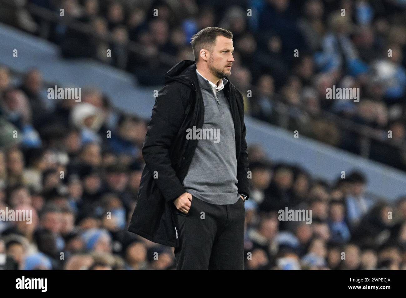 Jacob Neestrup manager of FC Copenhagen during the UEFA Champions ...