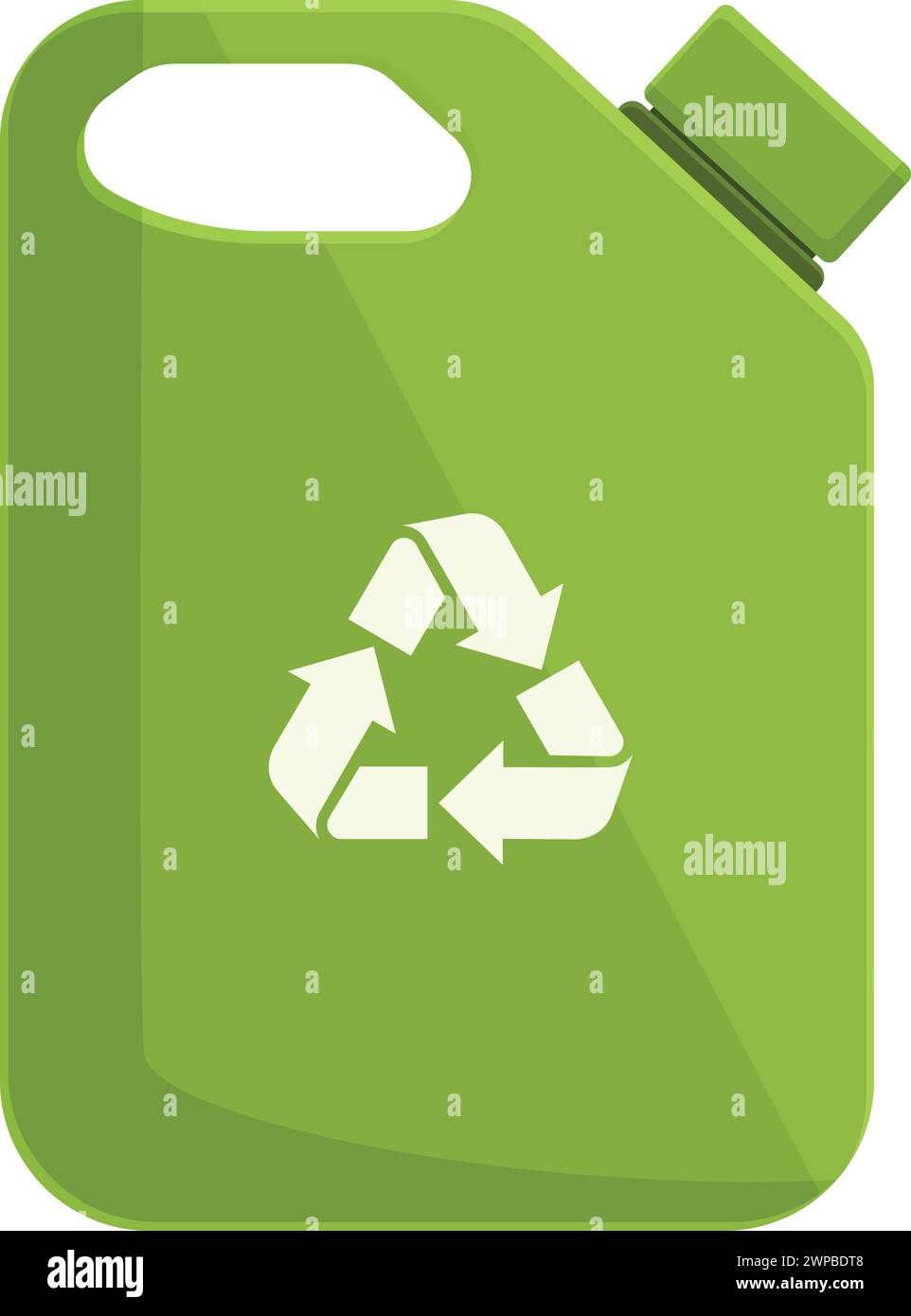 Bio fuel canister icon cartoon vector. Farm nature energy. Power eco ...