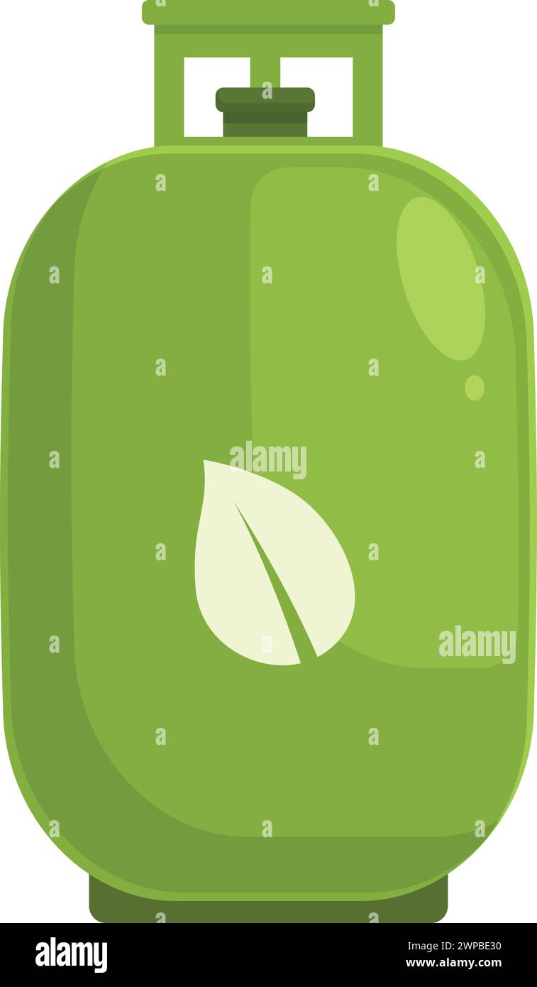 Biogas tank icon cartoon vector. Sugar source biodiesel. Refuse nature ...