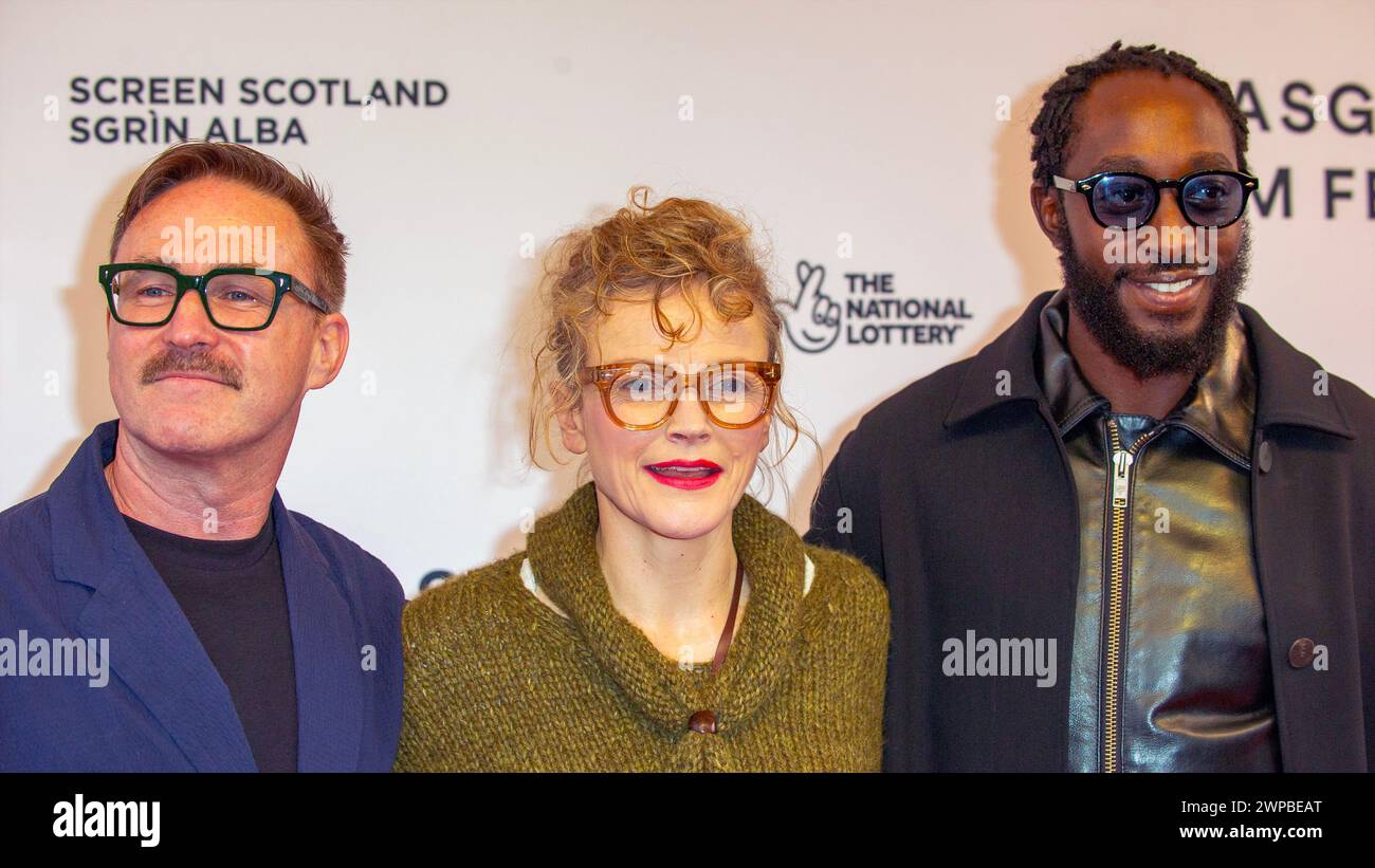 Glasgow, Scotland, UK. 3rd March, 2024. Director and Writer, Alan Friel ...
