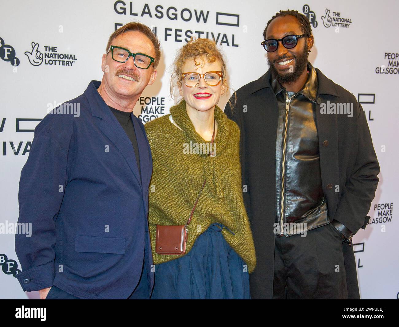 Glasgow, Scotland, UK. 3rd March, 2024. Director and Writer, Alan Friel ...