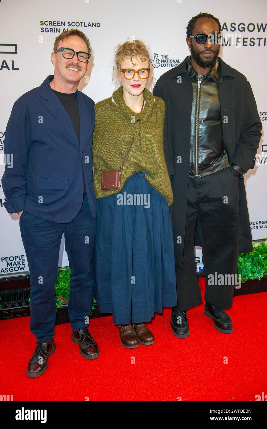Glasgow, Scotland, UK. 3rd March, 2024. Director and Writer, Alan Friel ...