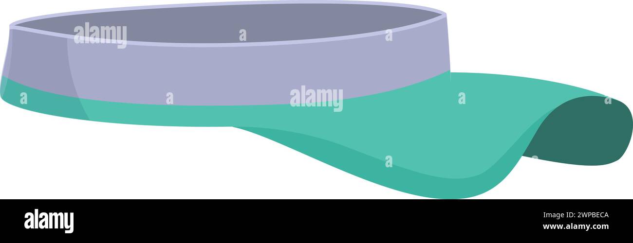 Running sun cap icon cartoon vector. Runner start workout. Step counter ...