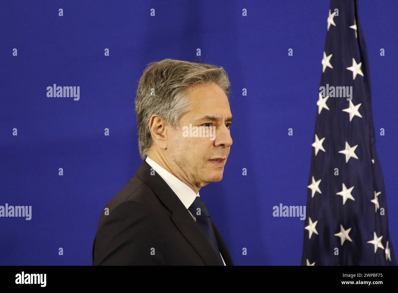 Antony Blinken, United States Secretary of State, portrait during ...