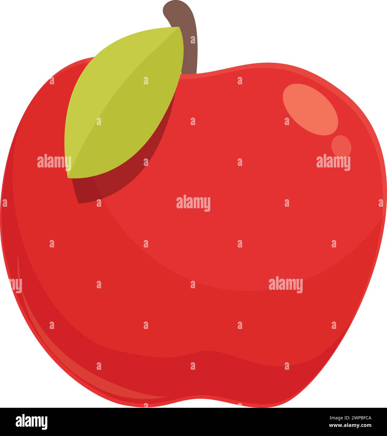 Red apple fruit icon cartoon vector. Runner food sport. Running ...
