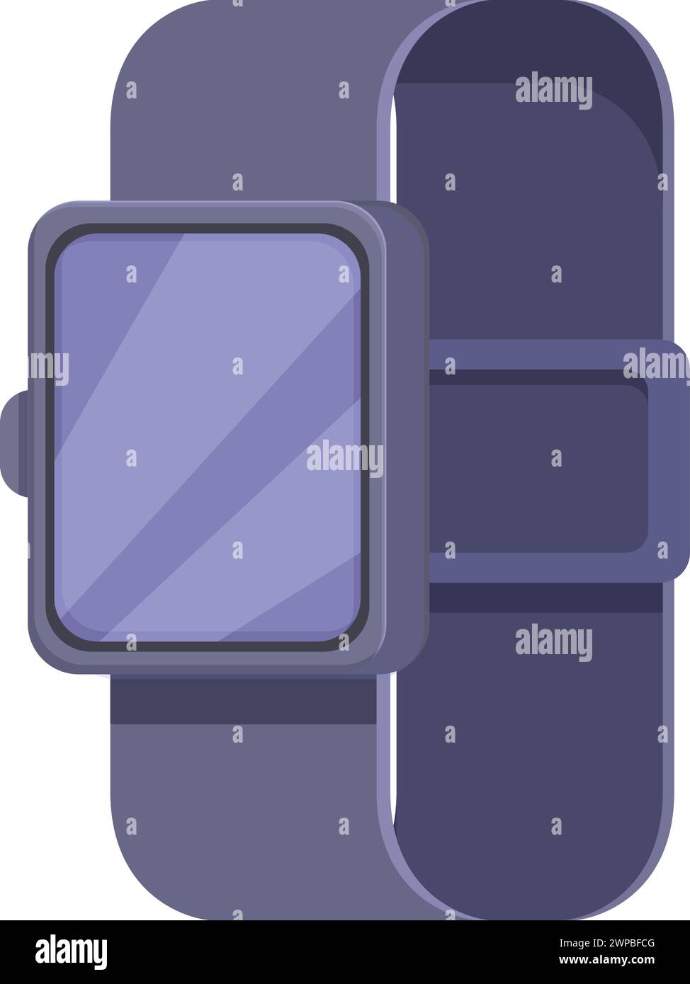 Workout run watch icon cartoon vector. Step counter running. Gym ...