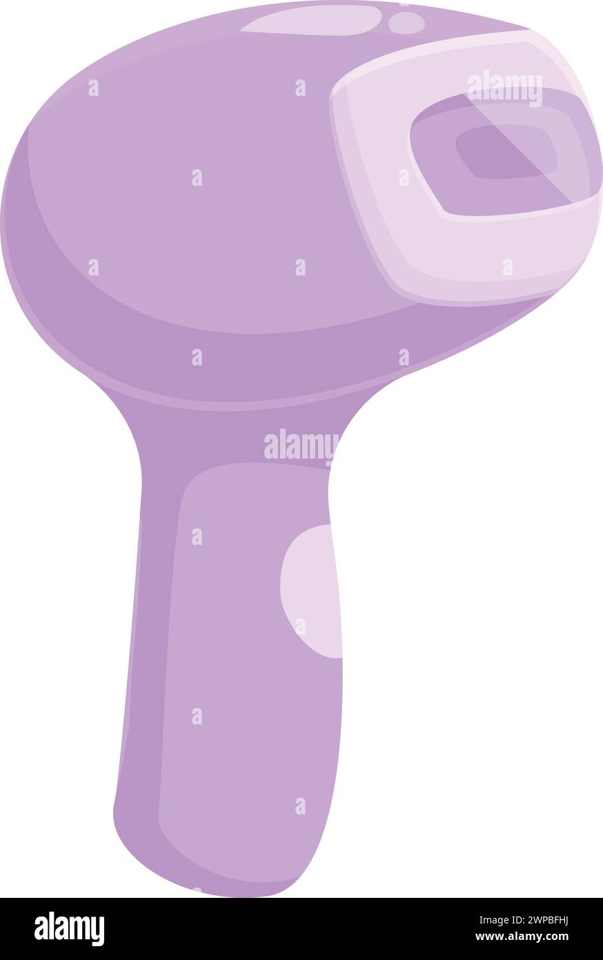 Spa photo epilator icon cartoon vector. Laser machine. Method salon ...