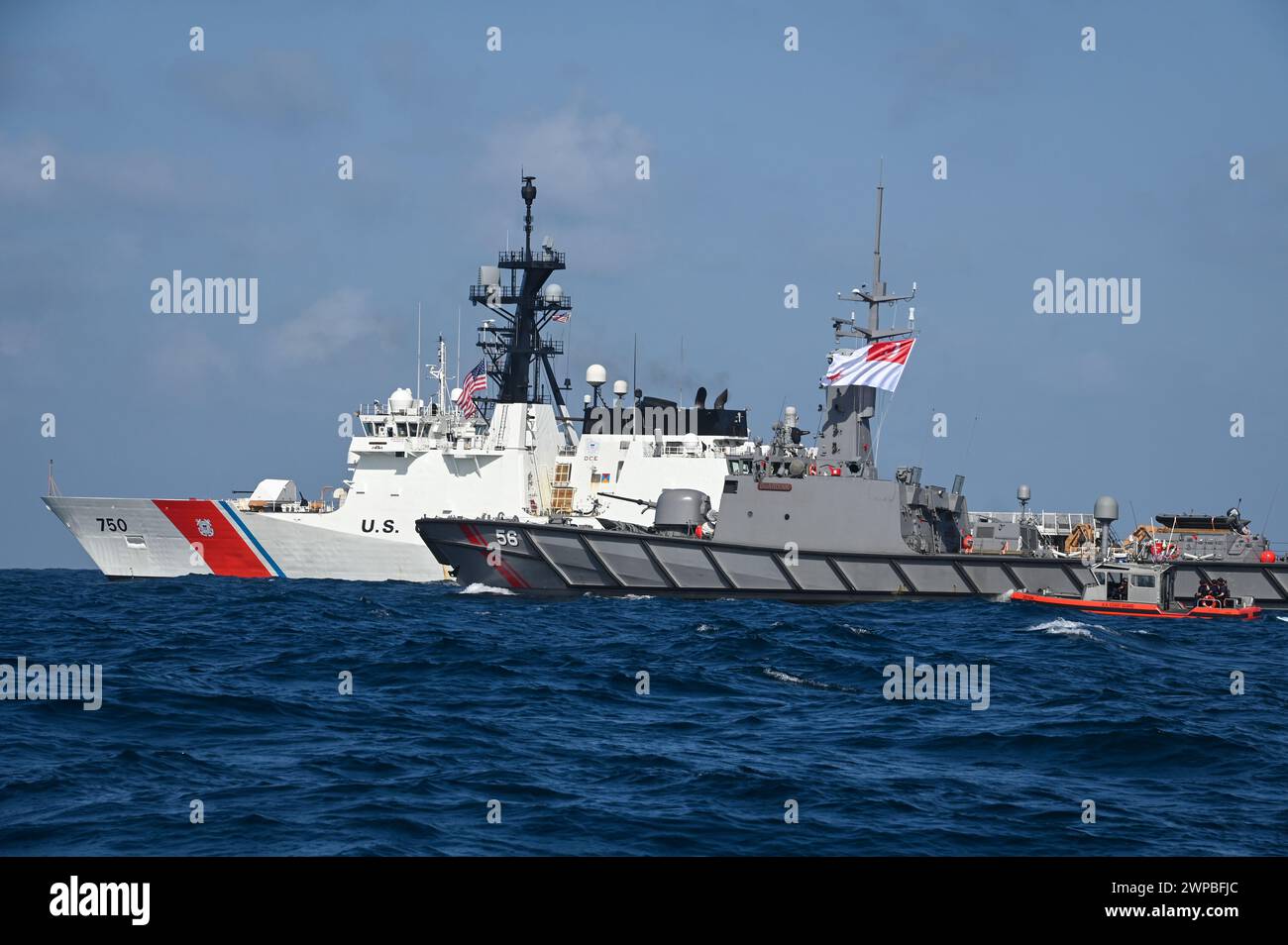 U.S. Coast Guard Cutter Bertholf (WMSL 750) and its long-range ...