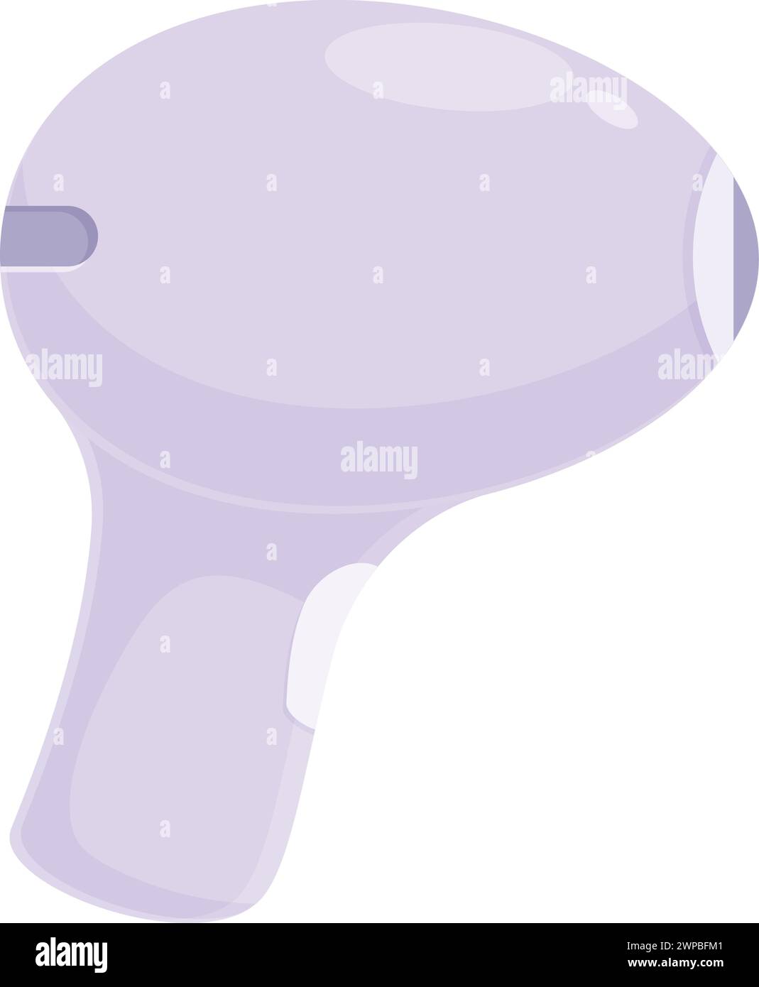 Hair photo epilator icon cartoon vector. Skincare body. Electro remove ...