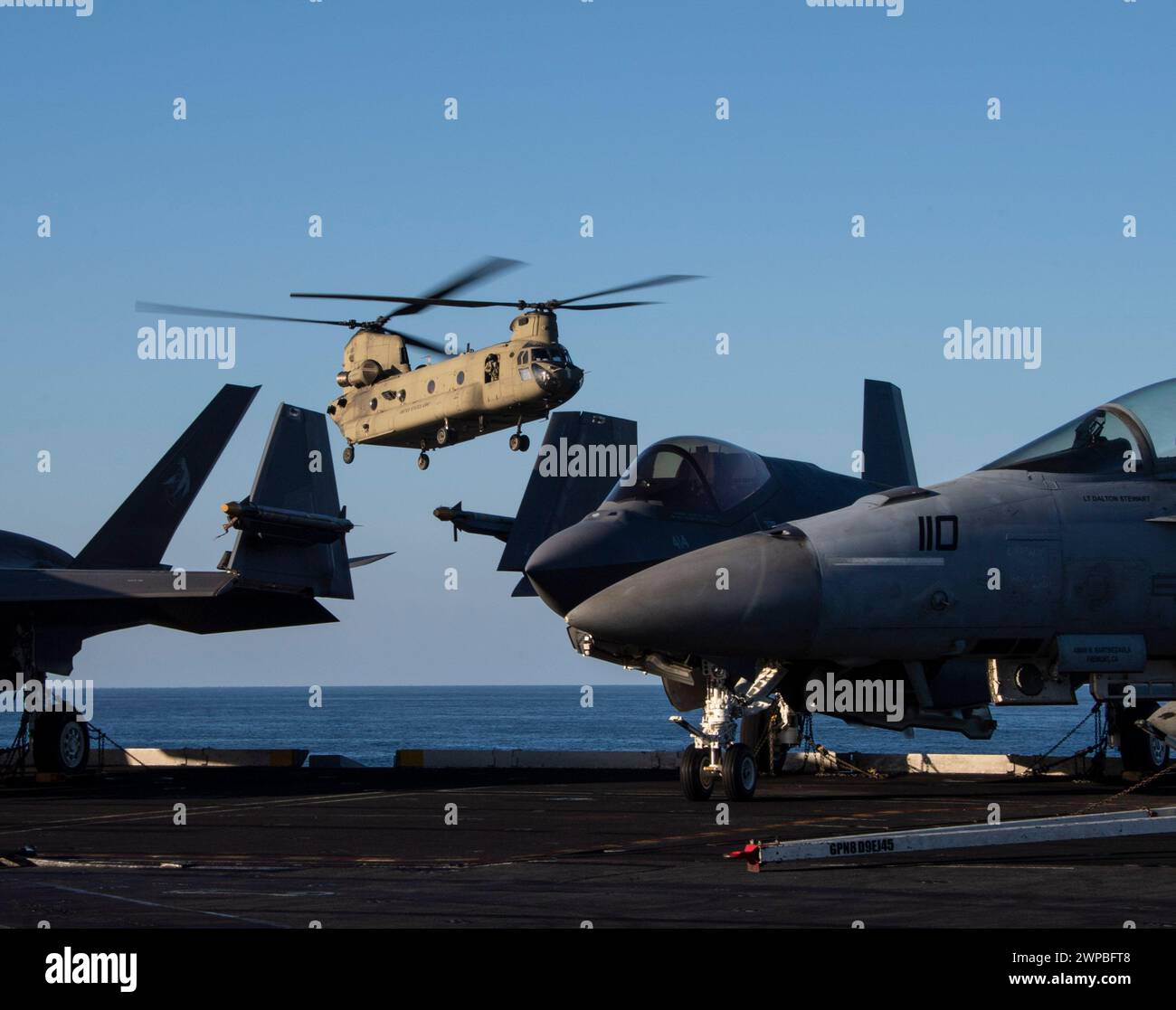 240114-N-PQ495-1619 SOUTH CHINA SEA (Jan. 14, 2024) A CH-47F Chinook ...