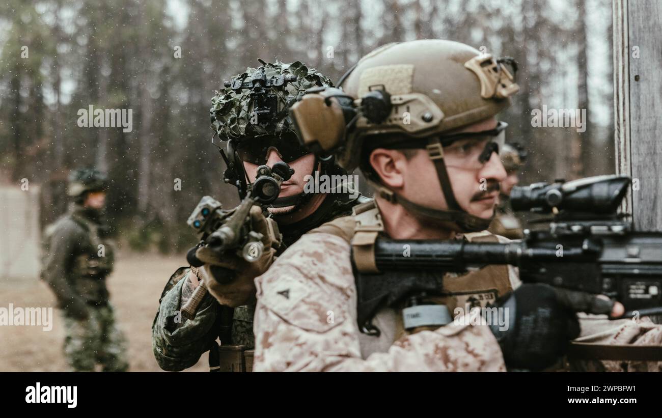 U.S. Marines with 2nd Combat Engineer Battalion, 2d Marine Division ...