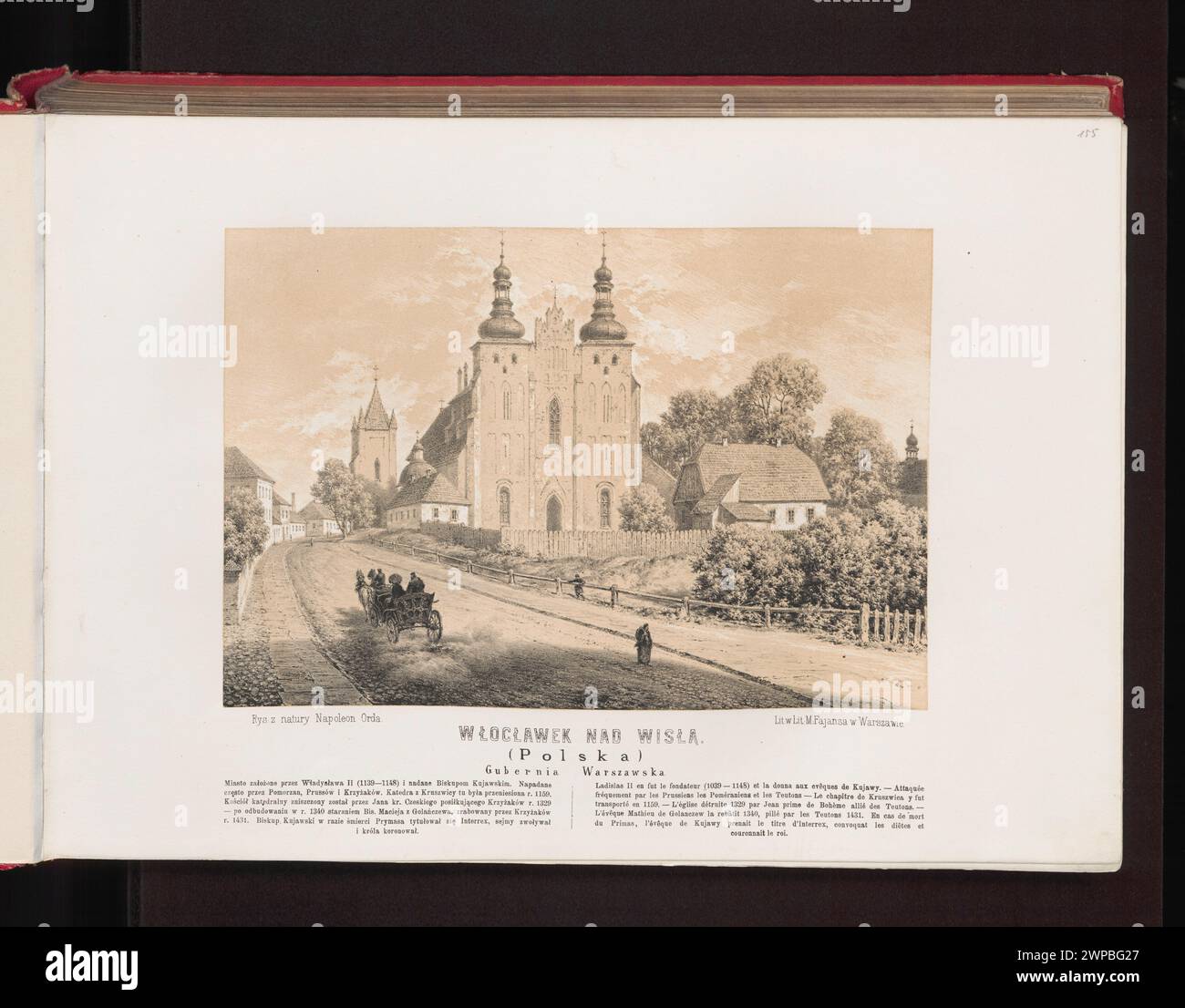 Napoleon 1807 1883 album widokow historycznych polski hi-res stock ...